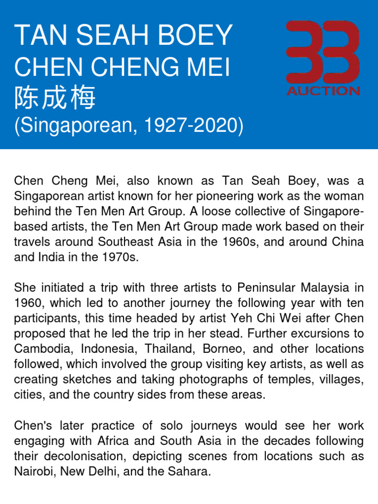 Chen Cheng Mei PS 2023 10 | PDF | Asian Art | Works