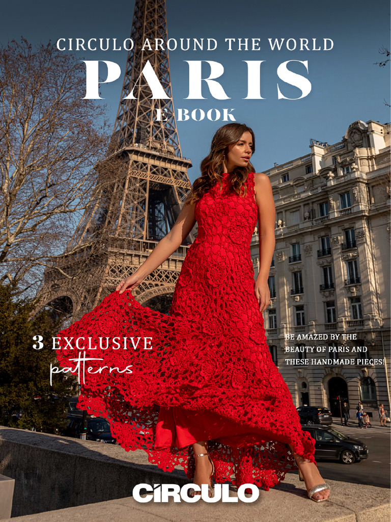 Circulo Around The World Paris E-Book | PDF | Crochet | Yarn