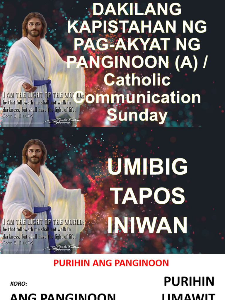 DAKILANG KAPISTAHAN NG PAG-AKYAT NG PANGINOON (A) May 21, 2023 | PDF