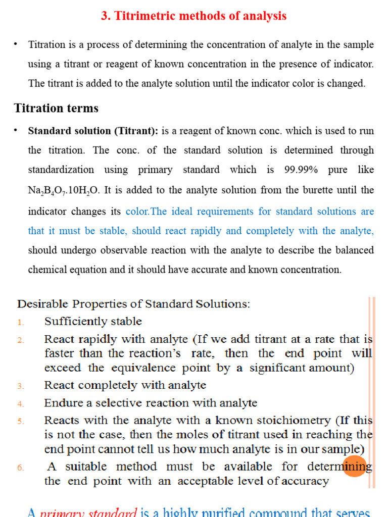 Chapter 3 Titration 2014 | PDF | Science & Mathematics