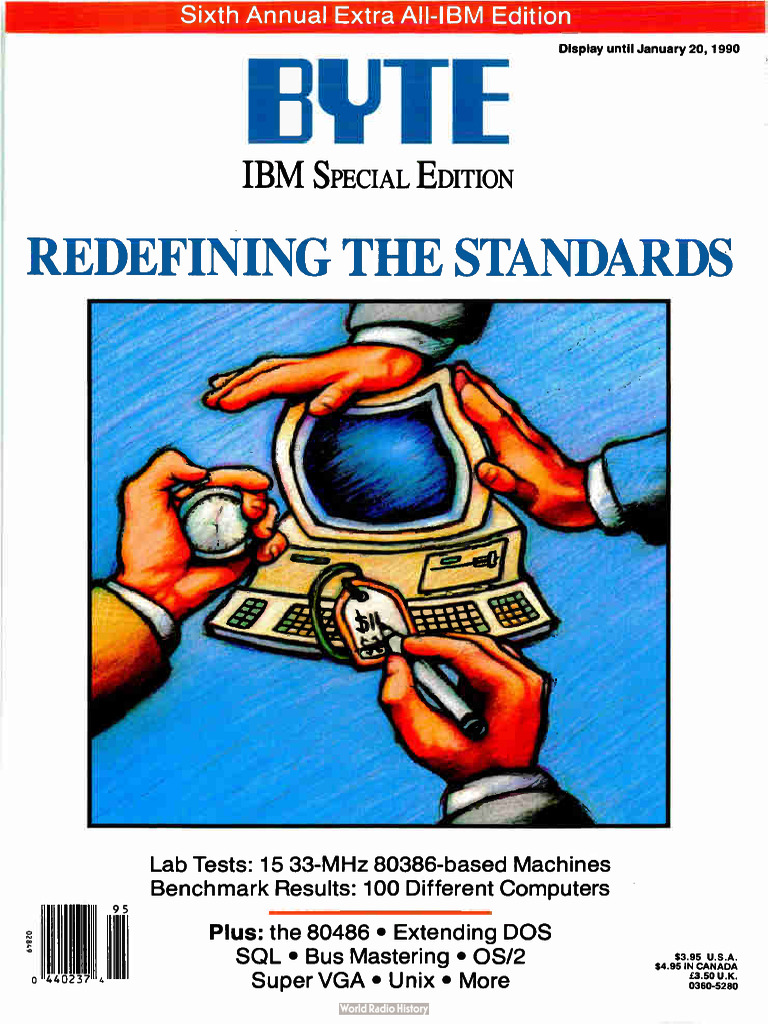 Byte 1989 11 IBM | PDF | Computer Engineering | Manufactured Goods