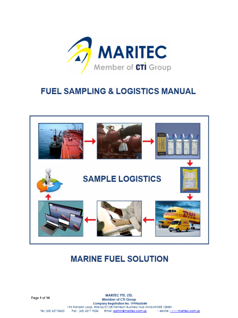 Sampling Logistic Manual Maritec | PDF