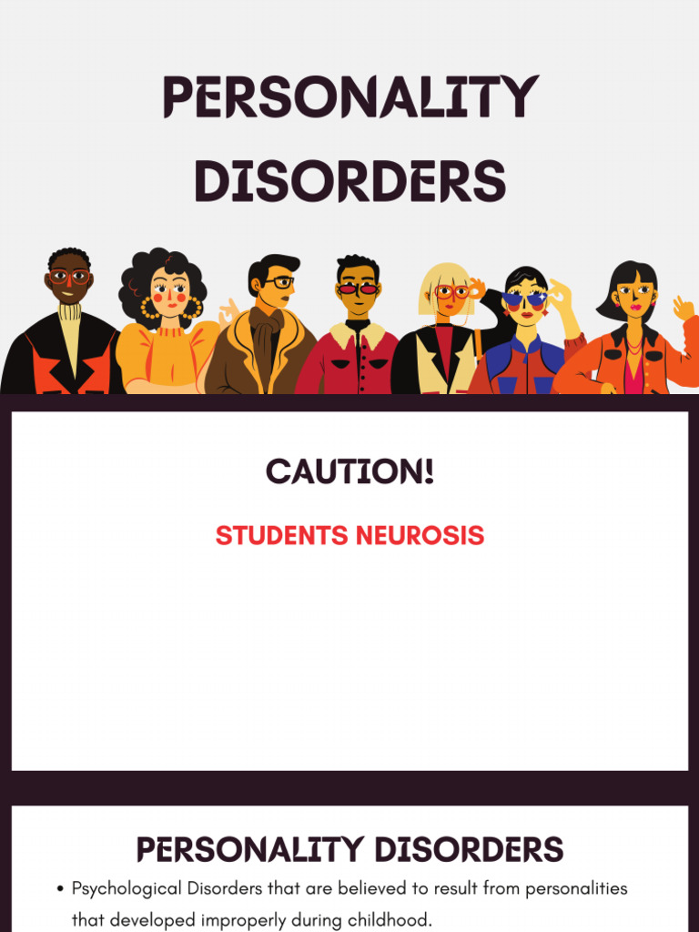 Lec 12 - Personality Disorders | PDF