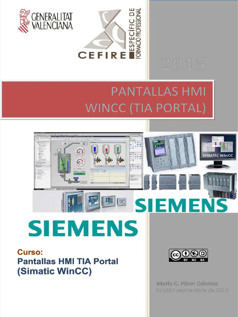 Curso Pantallas HMI TIA Portal (Simatic WinCC) | PDF