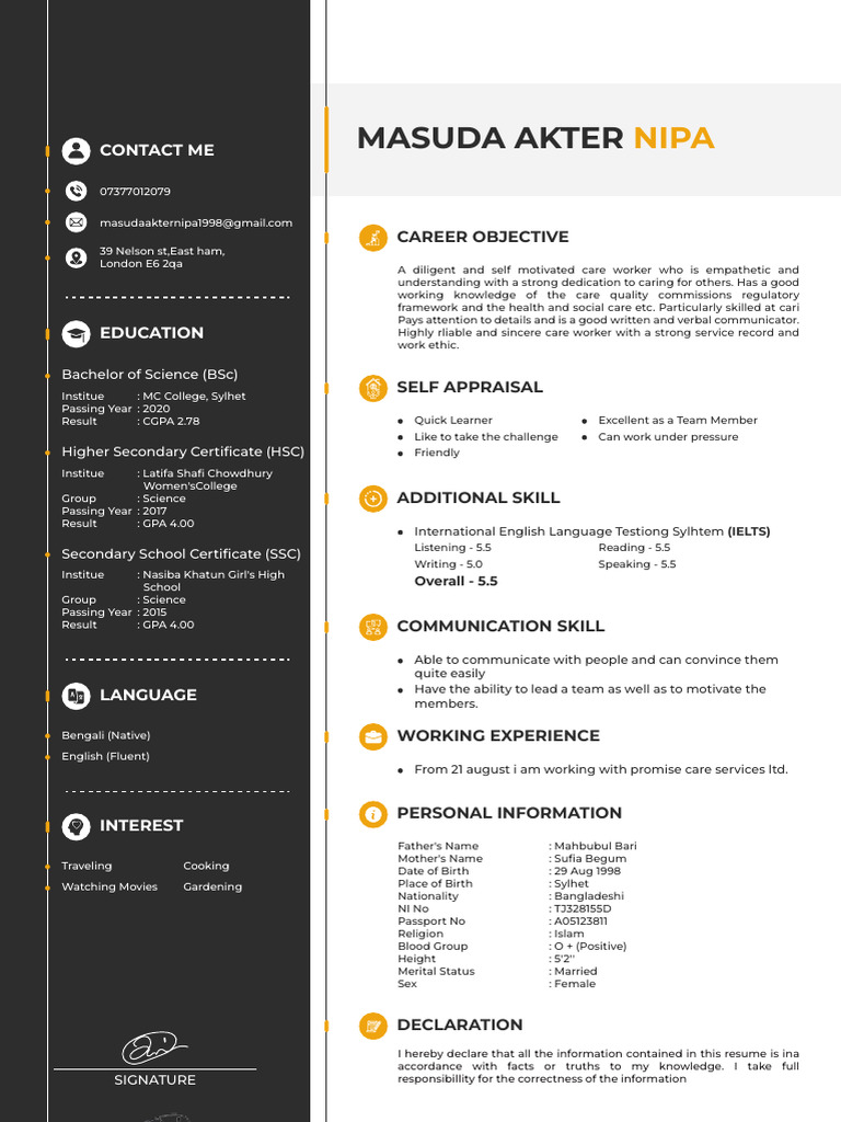 Masuda Akter: Contact Me | Download Free PDF | Cognitive Science | Learning