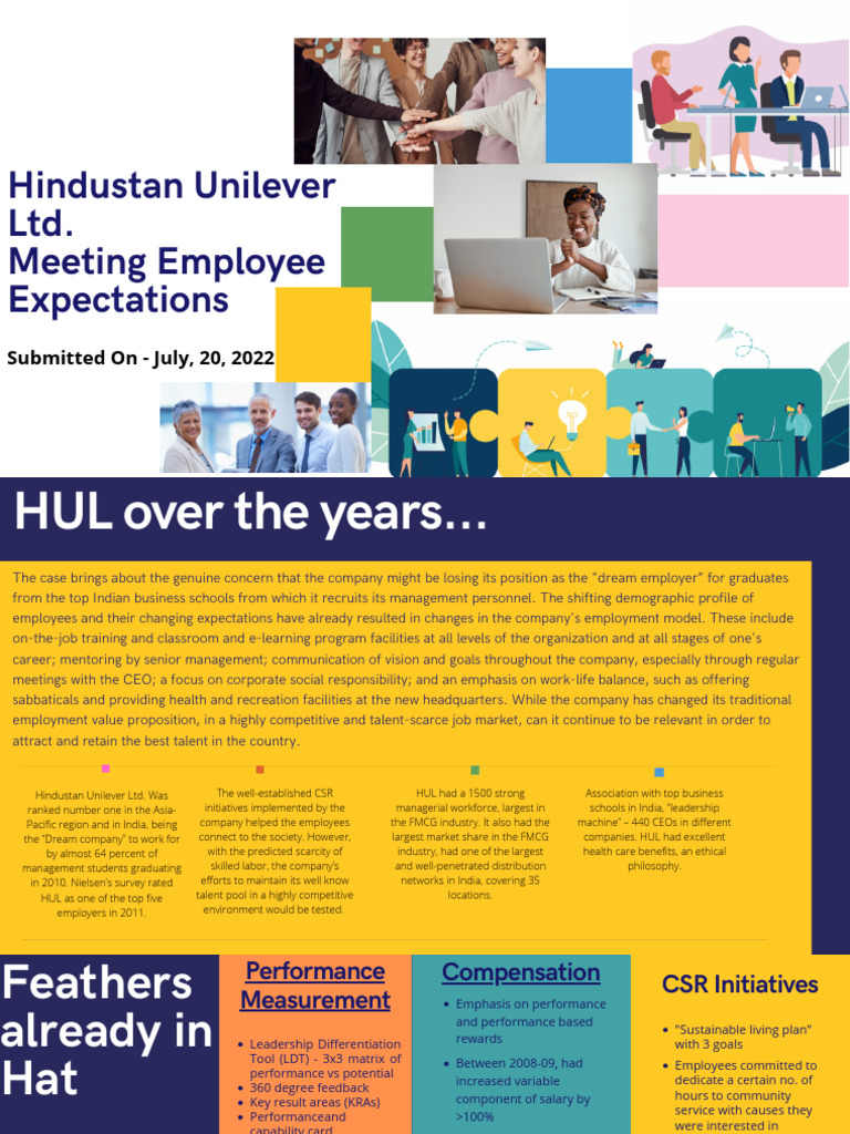 HUL: Attracting Top Talent | PDF | Employment | Corporate Social ...