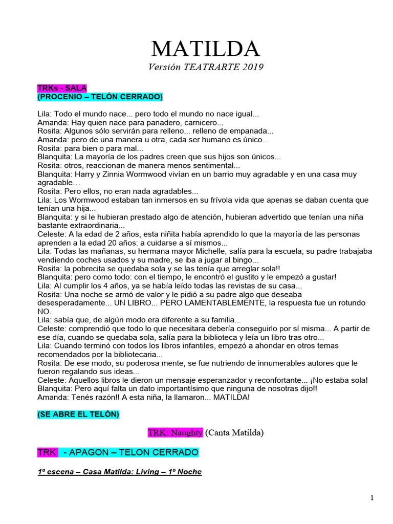 MATIlde Adaptacion | PDF