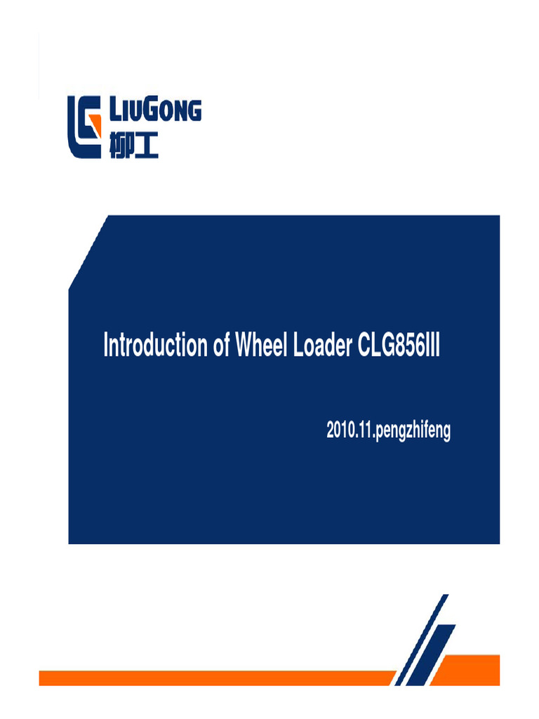 Wheel Loader Brake System Guide | PDF | Brake | Valve