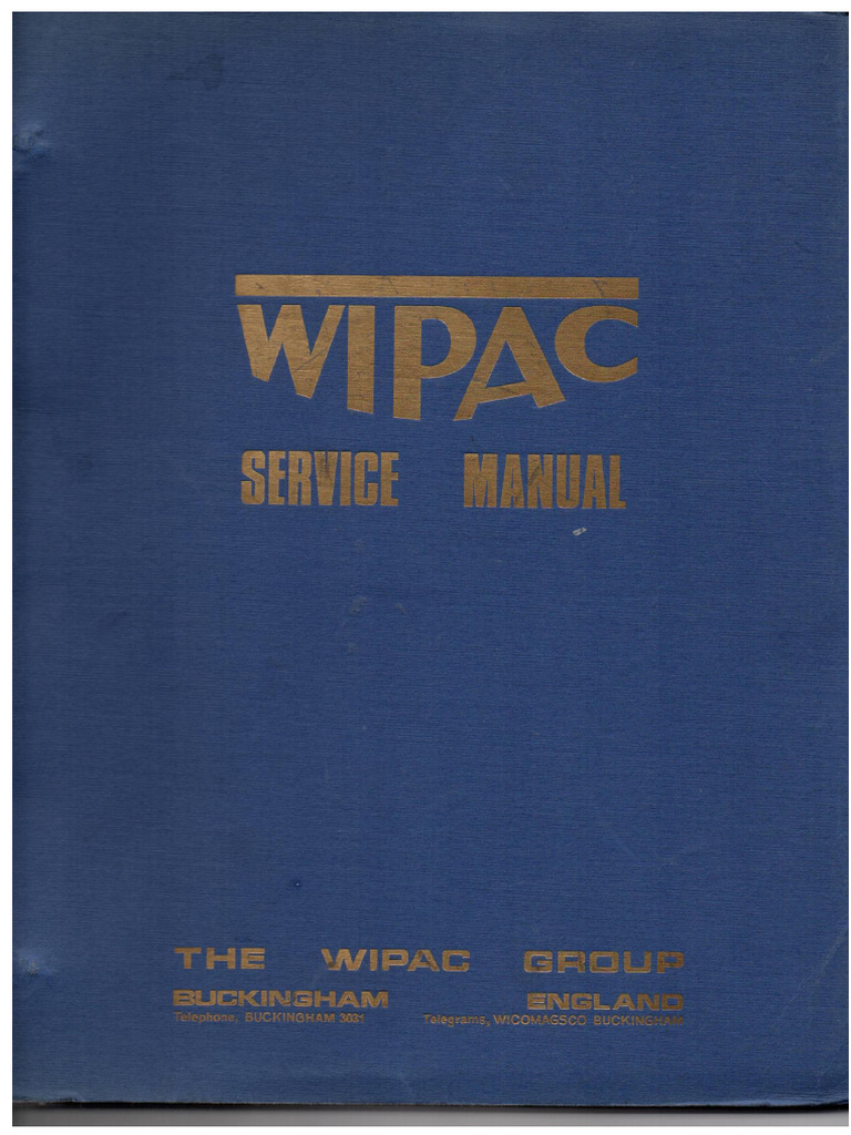 Classic Wipac Magnetos 2 | PDF