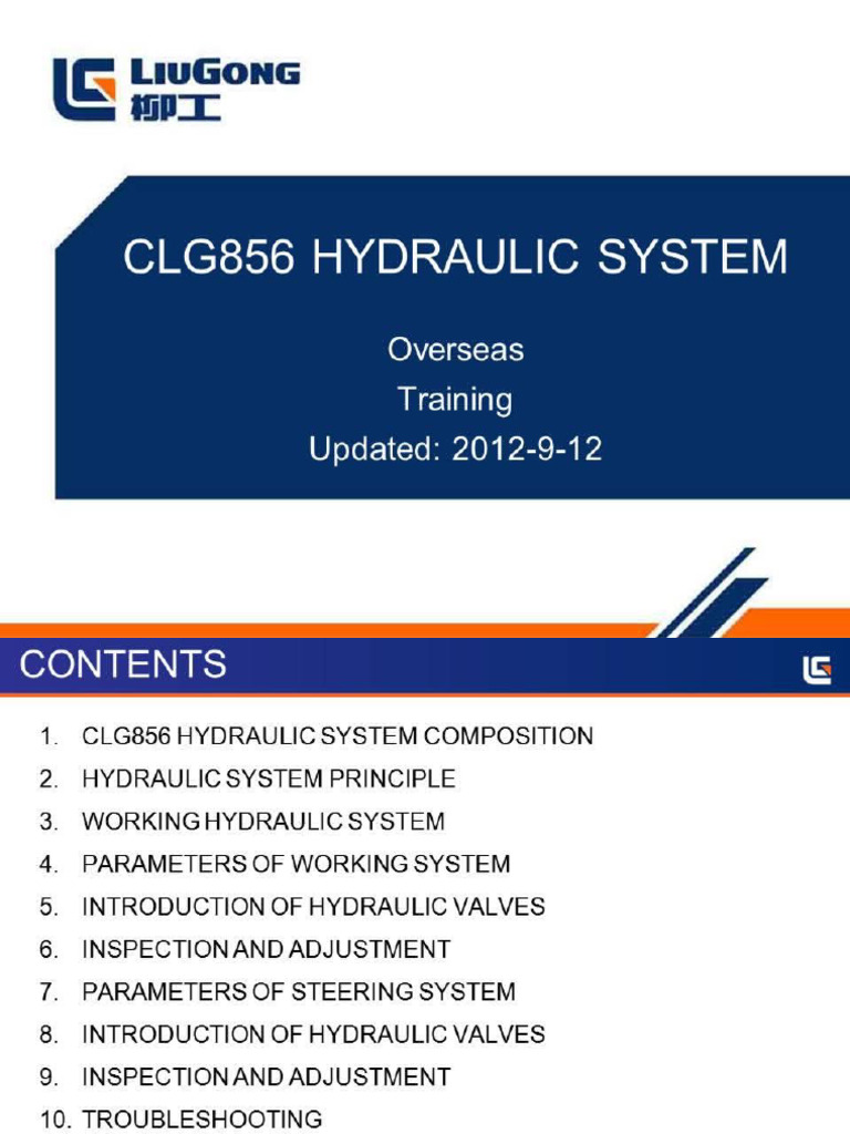 04 Wheel Loader Hydraulic System | PDF