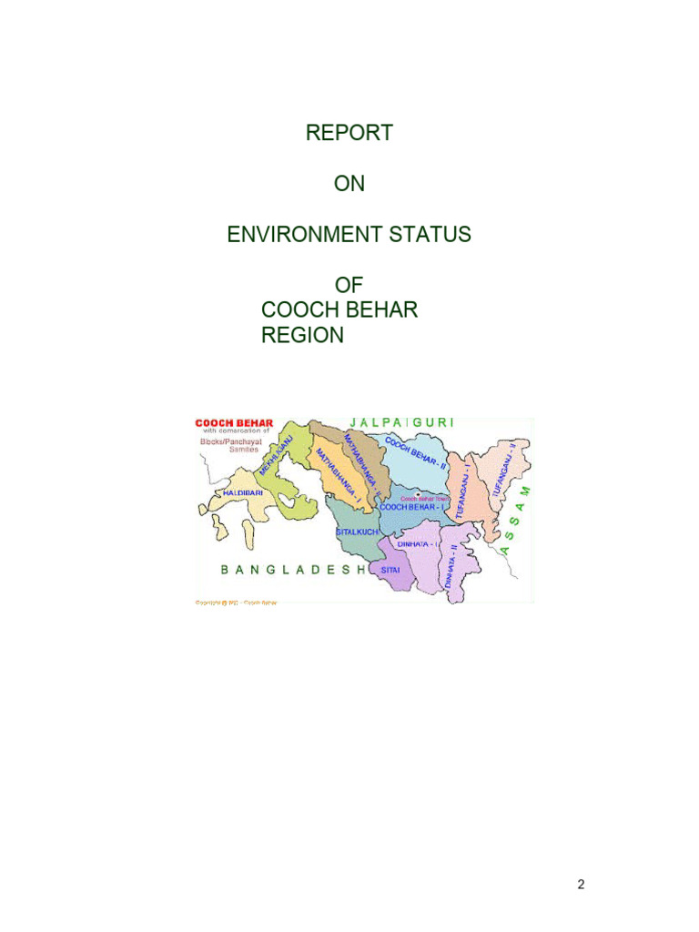 Env Report COB | PDF | Groundwater | Nature