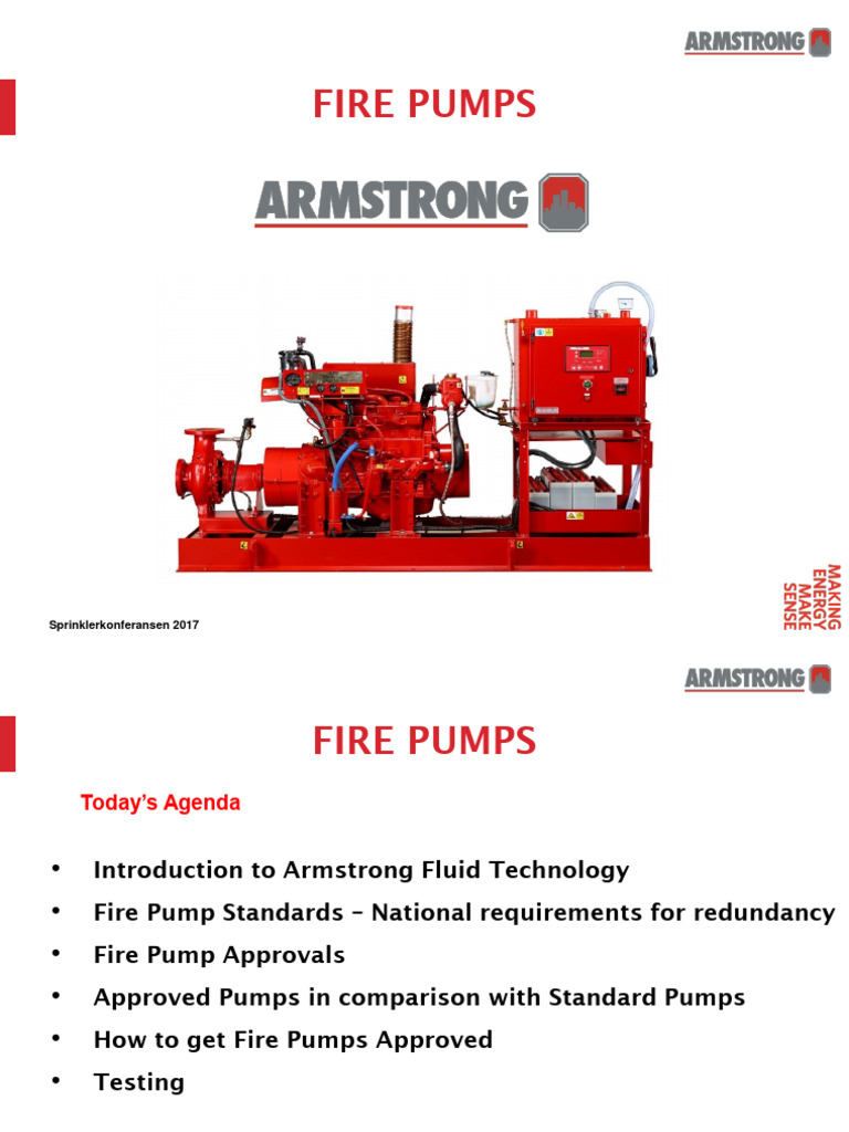 Fire Pumps Armstrong | PDF | Pump | Engineering