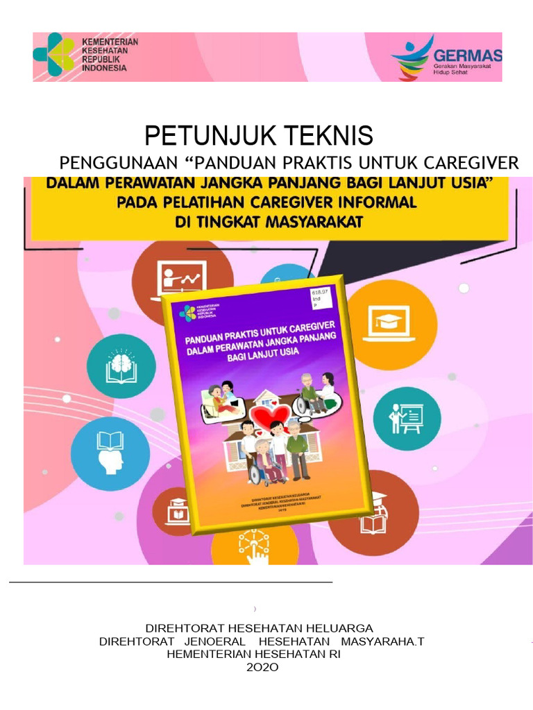 Juknis Penggunaan Paduan Praktis CG DLM PJP Lansia - FINAL-1 | PDF Juknis Penggunaan Paduan Praktis CG DLM PJP Lansia - FINAL-1 | PDF