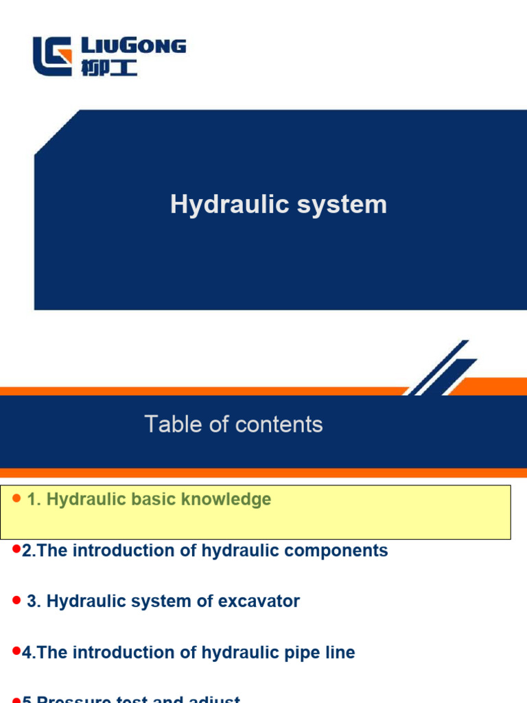 Hydraulic System | PDF | Valve | Pump