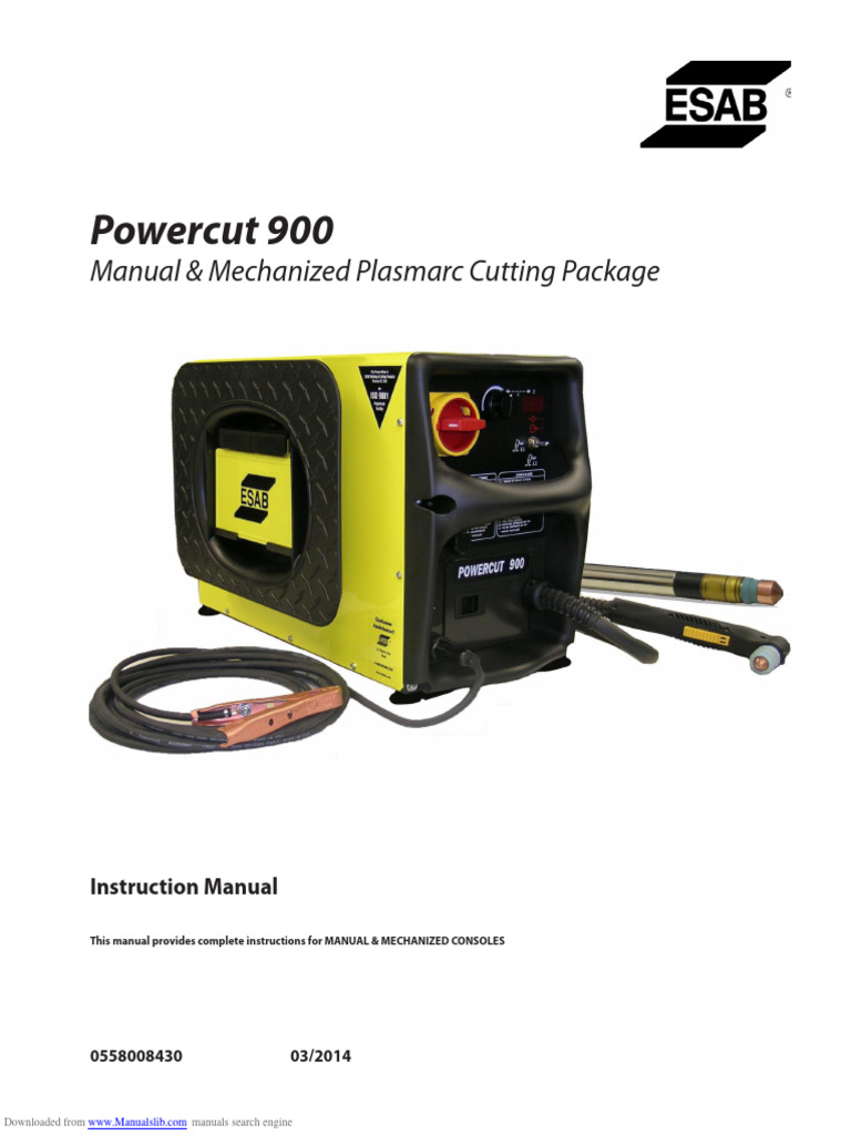 Powercut 900 | PDF | Welding | Construction