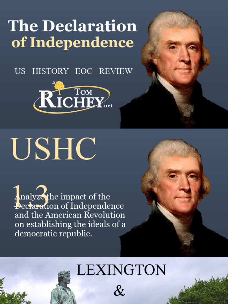 Ushc 1.3 - The Declaration of Independence | PDF | United States ...