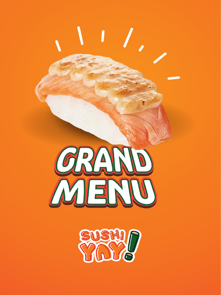 Menu Sushi Yay! | PDF