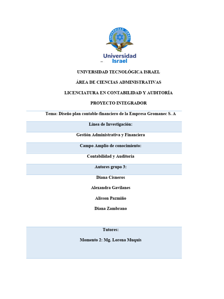 Proyecto Gubernamental Final | PDF | Contabilidad | Business