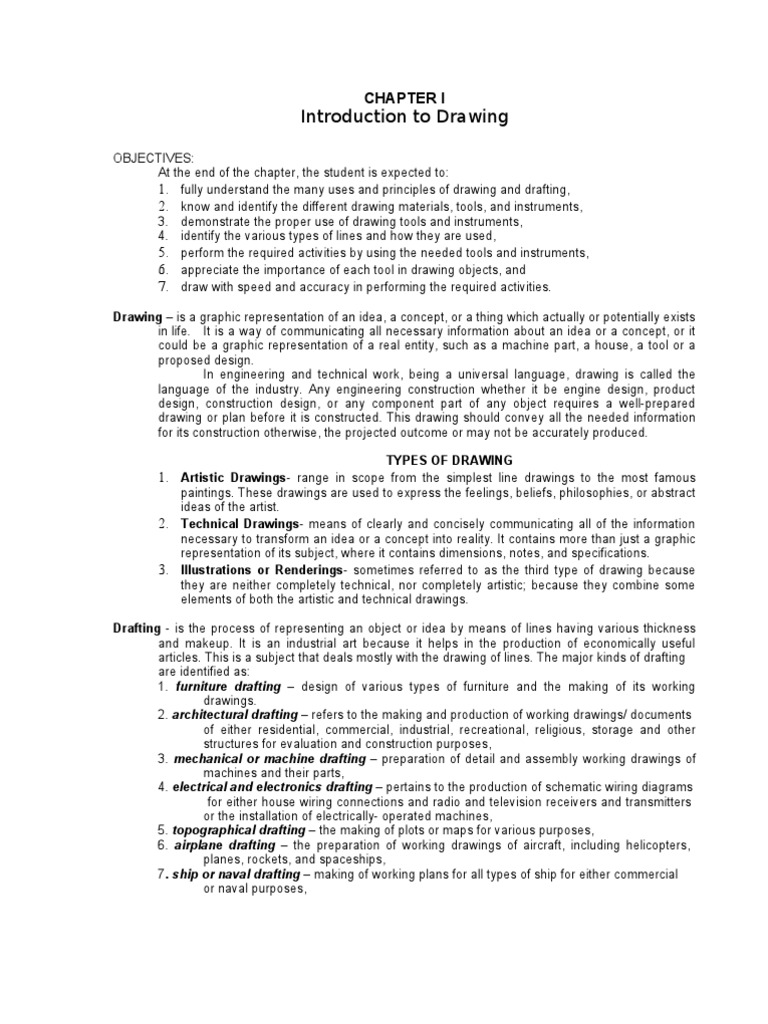 Intro To Drawing | PDF | Technical Drawing | Drawing