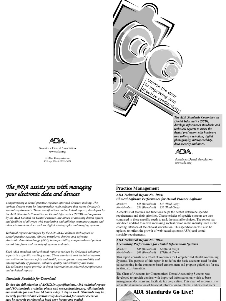 Managing Electronic Data and Devices in Dentistry: An Overview of ADA ...