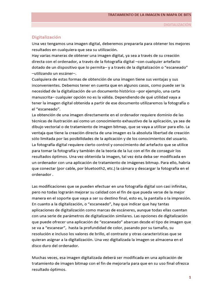 Digitalización | PDF | Escáner de imagen | Dispositivo de carga acoplada