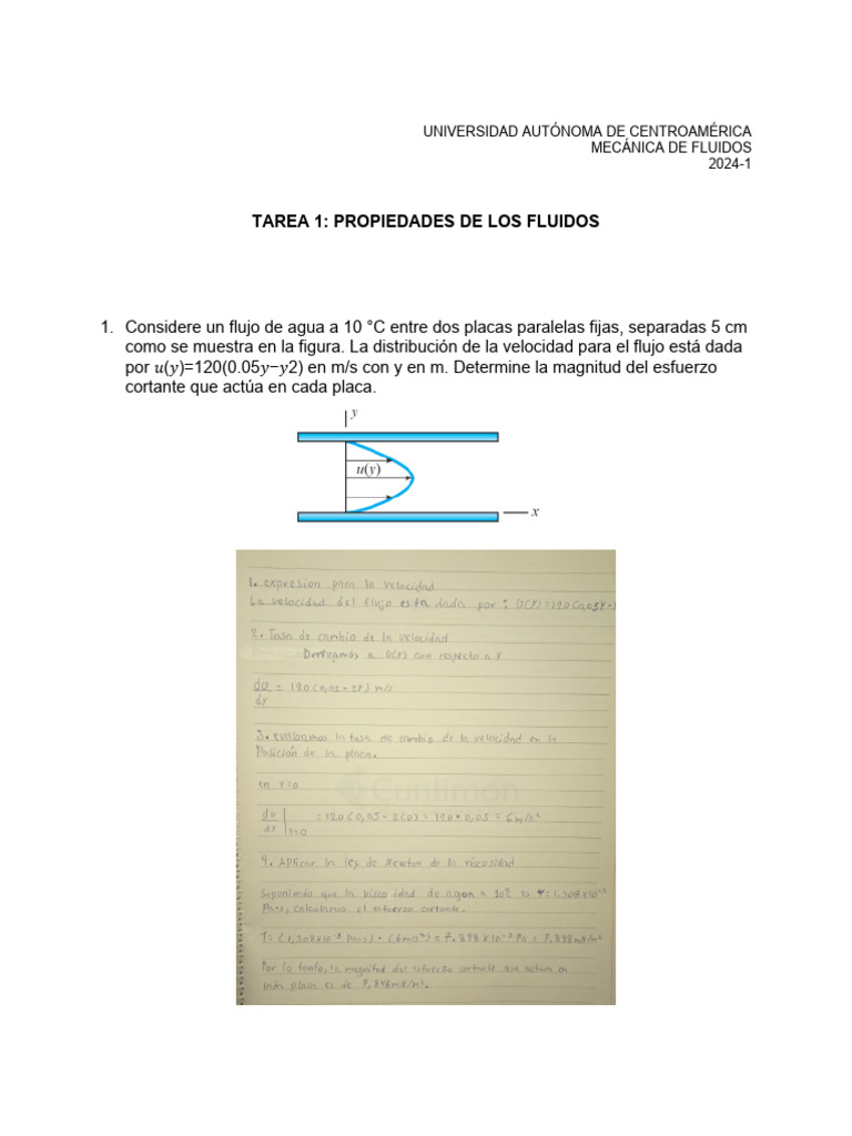 Propiedades de Fluidos: Ejercicios Resueltos | PDF
