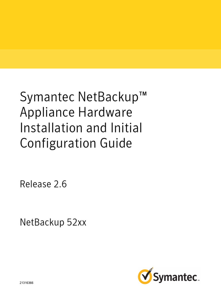 NetBackup 52xx Appliance HIIC Guide 26 | PDF | Computer Data Storage | Computer Network