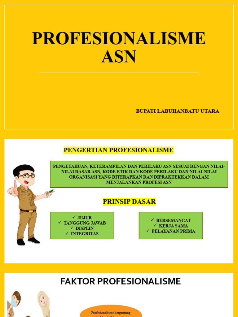 Profesionalisme ASN | PDF