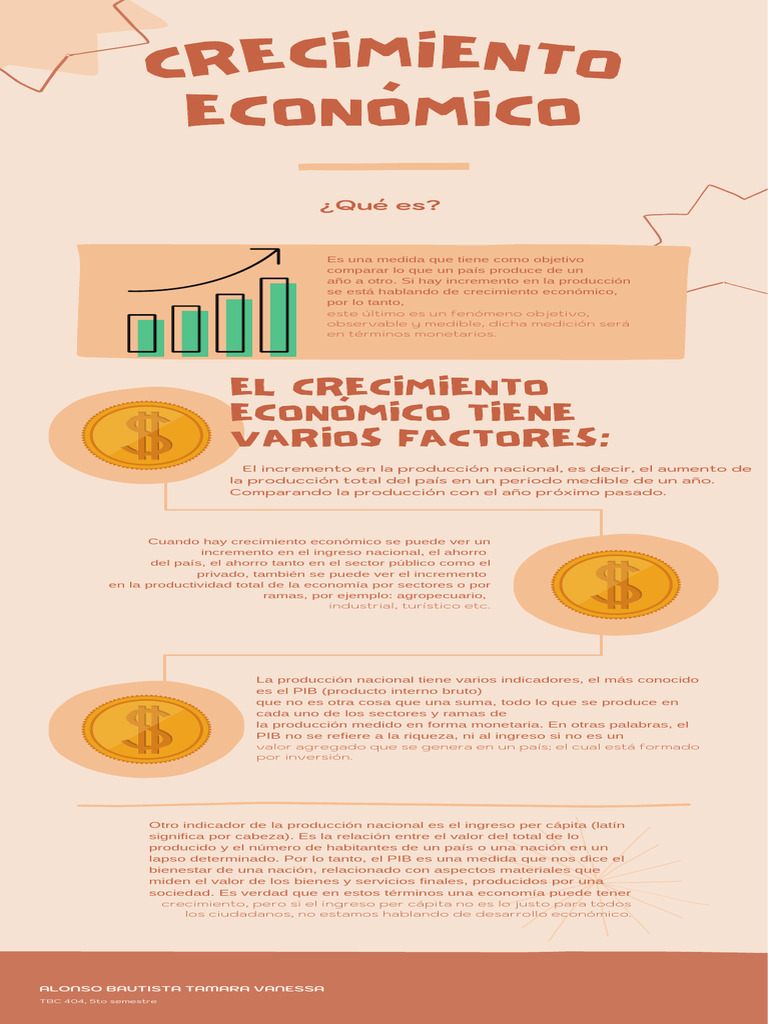 Crecimiento Económico | PDF | Producto Interno Bruto | Crecimiento económico