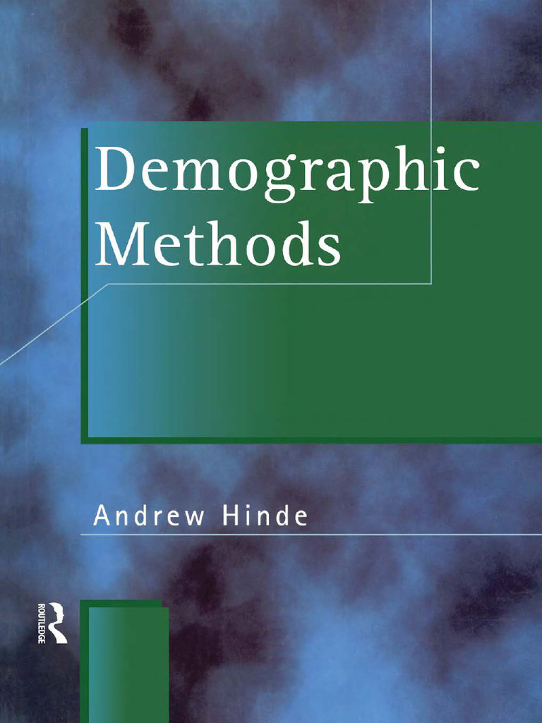 (Hodder Arnold Publication) Andrew Hinde - Demographic Methods ...
