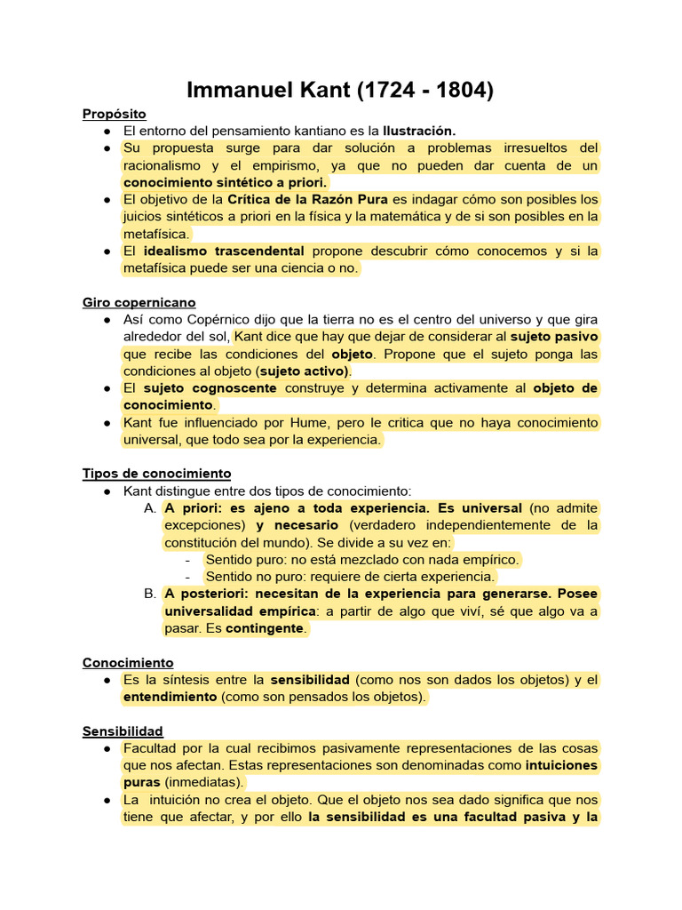 Emypb | PDF | Immanuel Kant | A priori y a posteriori