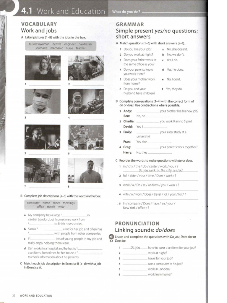 WORKBOOK ALH UNIT 4 A La 6 | PDF