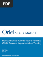 PMS Plan Template - R1 | PDF | Medical Device | Business