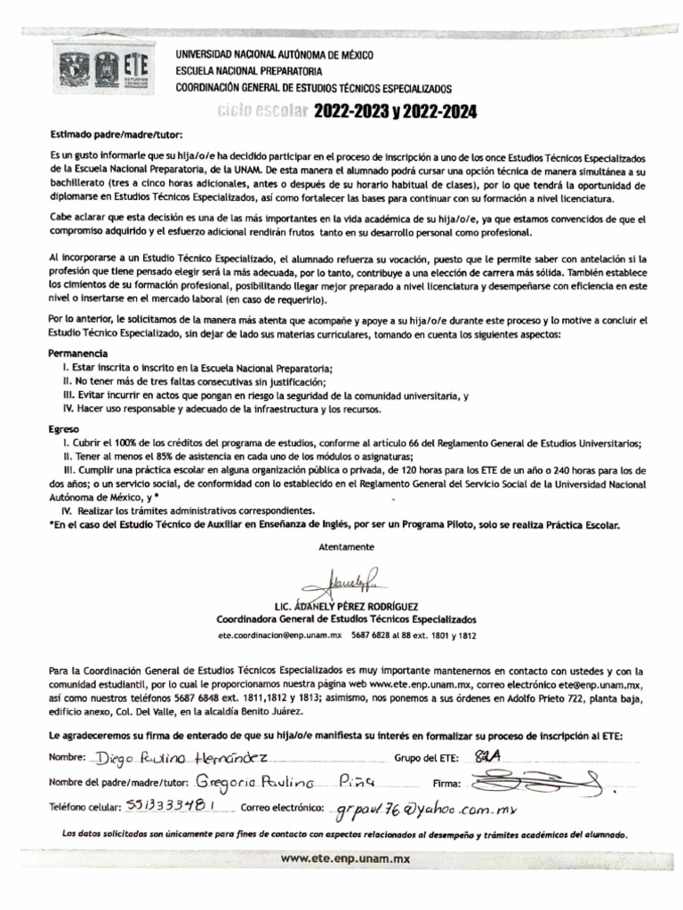 Carta Informativa | PDF
