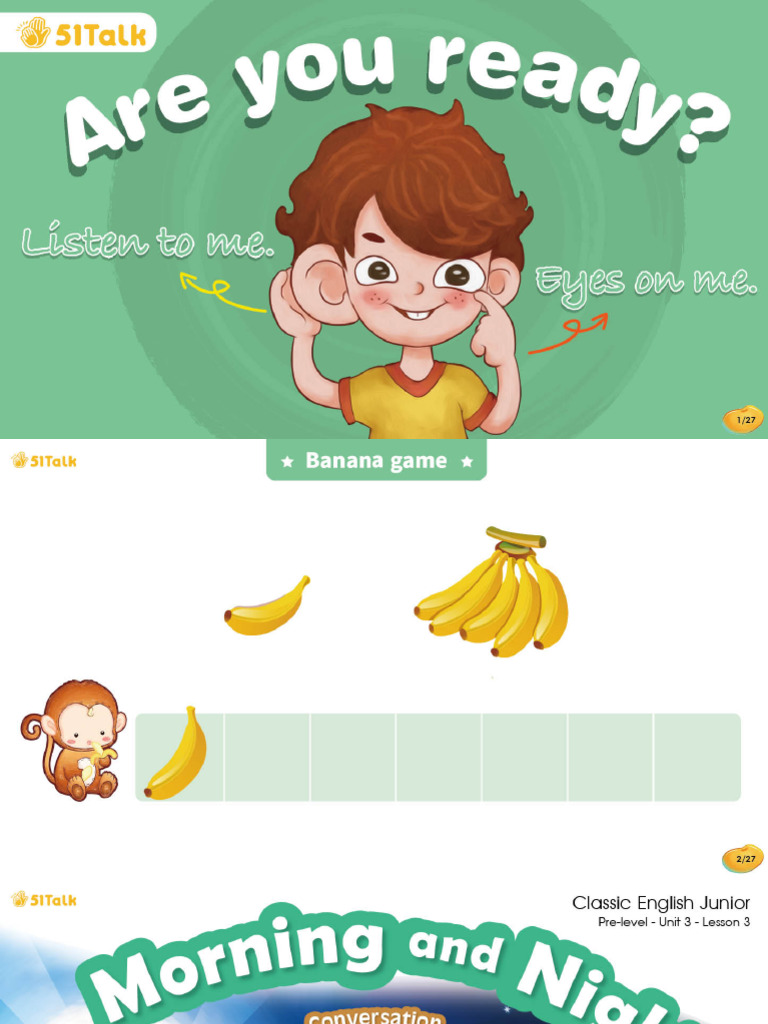 Lesson 3 Morning and Night | PDF