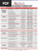 Duty Doctor's Roster | PDF