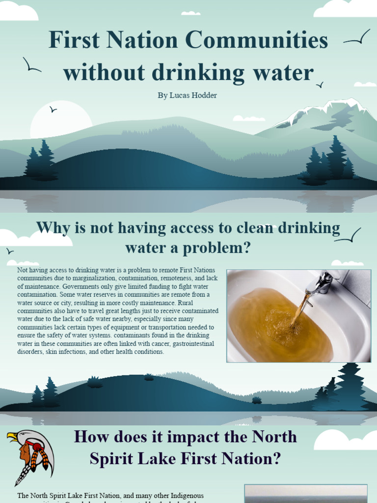 First Nation Communities Without Drinking Water | PDF | Drinking Water ...