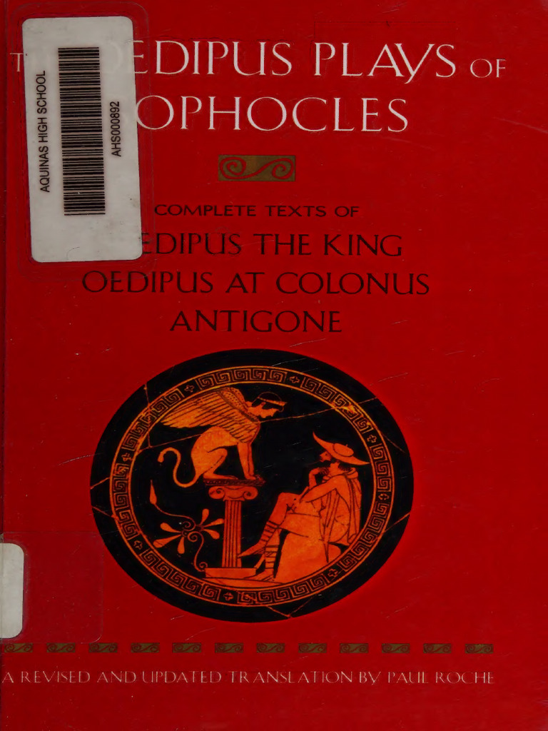 The Oedipus Plays of Sophocles | PDF | Oedipus