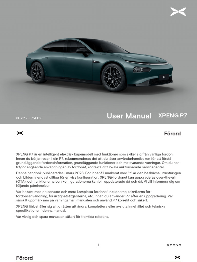 Swedish-P7 GLOBAL EDITON User Manual | PDF