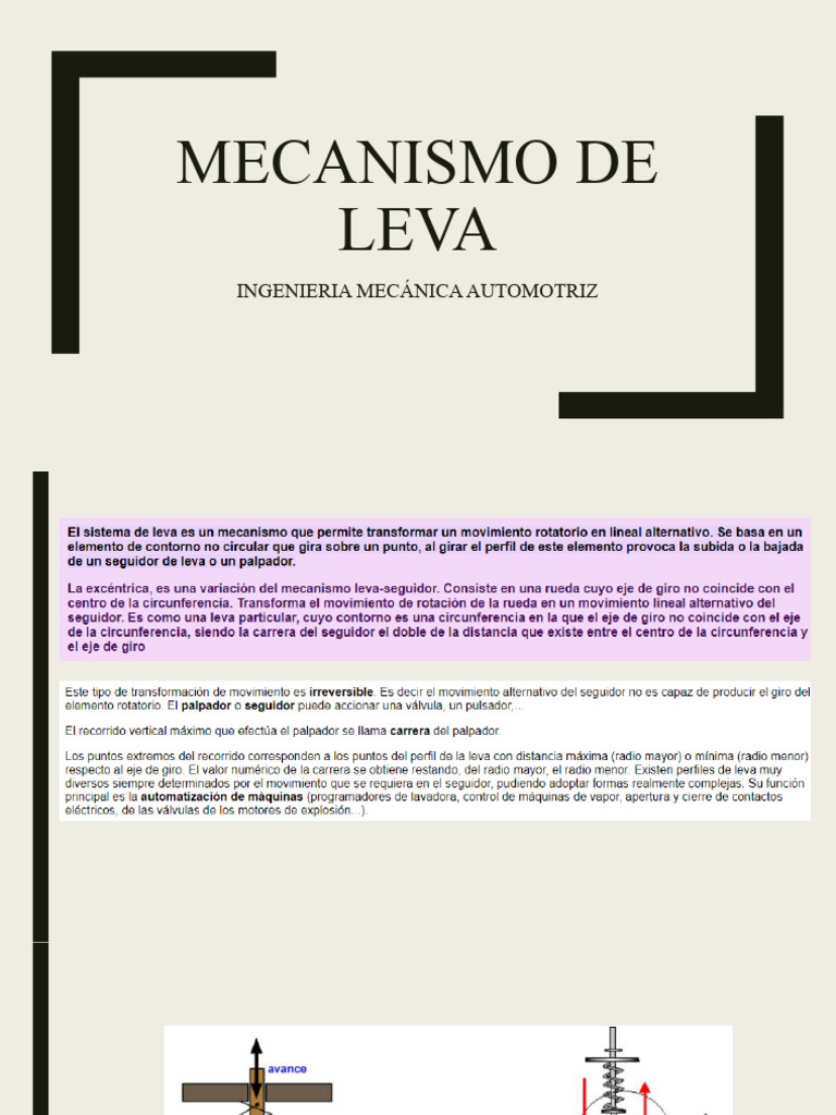 Mecanismo De Leva Pdf