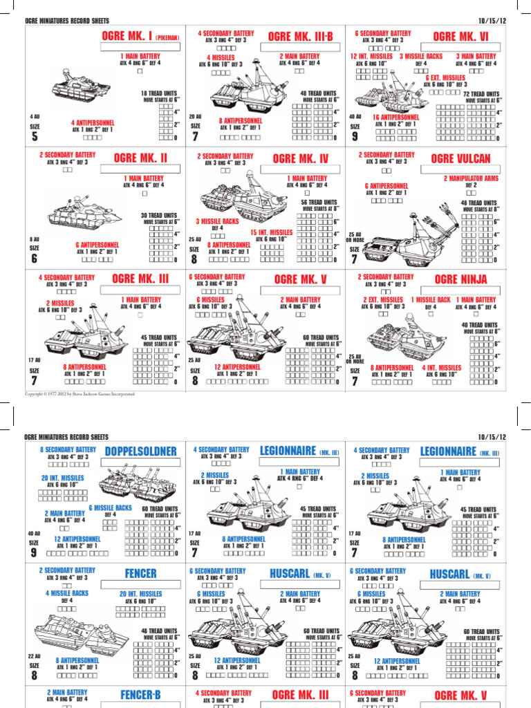 Ogre Miniatures | PDF