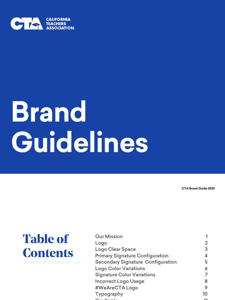 Cta 2023 | PDF | Logos | Typefaces