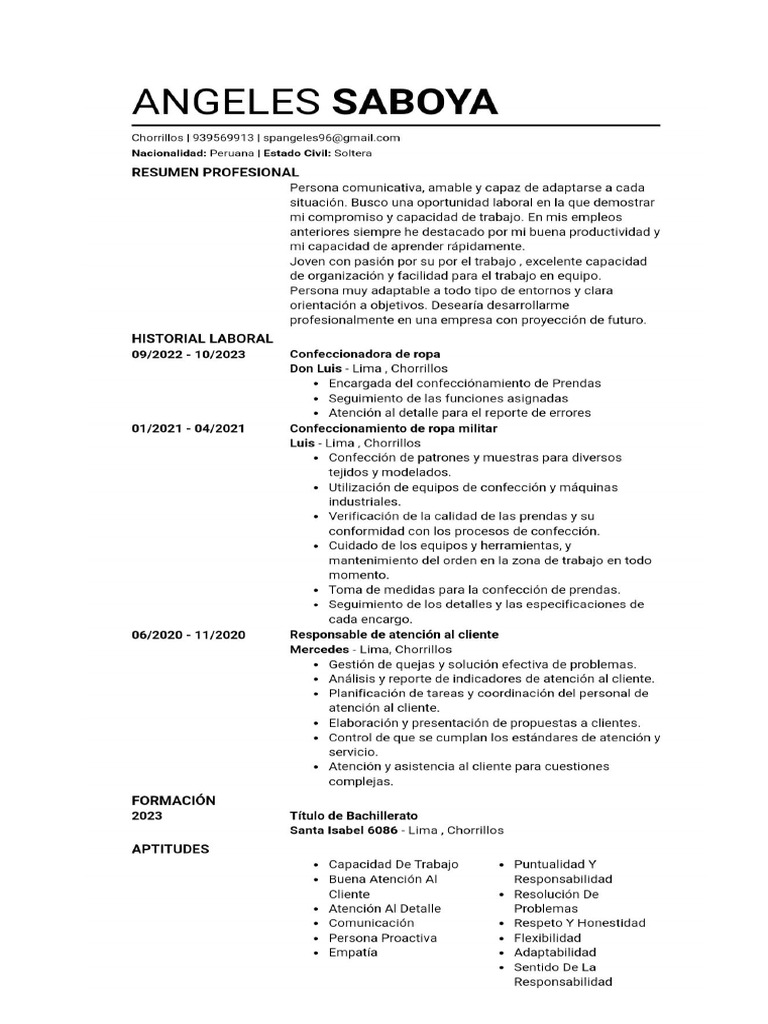 Angeles Saboya | PDF