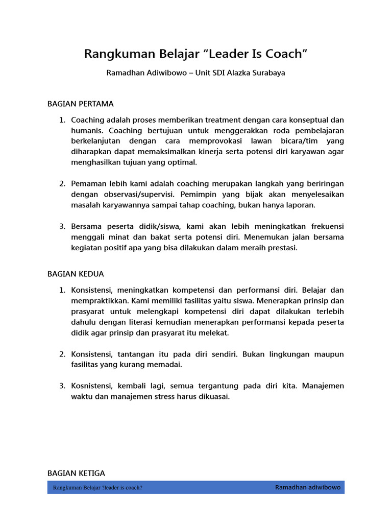 Rangkuman Belajar BCL | PDF
