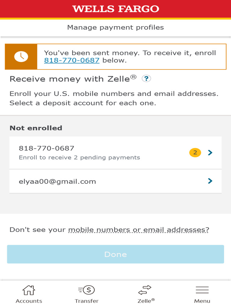 Enroll for Zelle Payments Now | PDF | Finance & Money Management