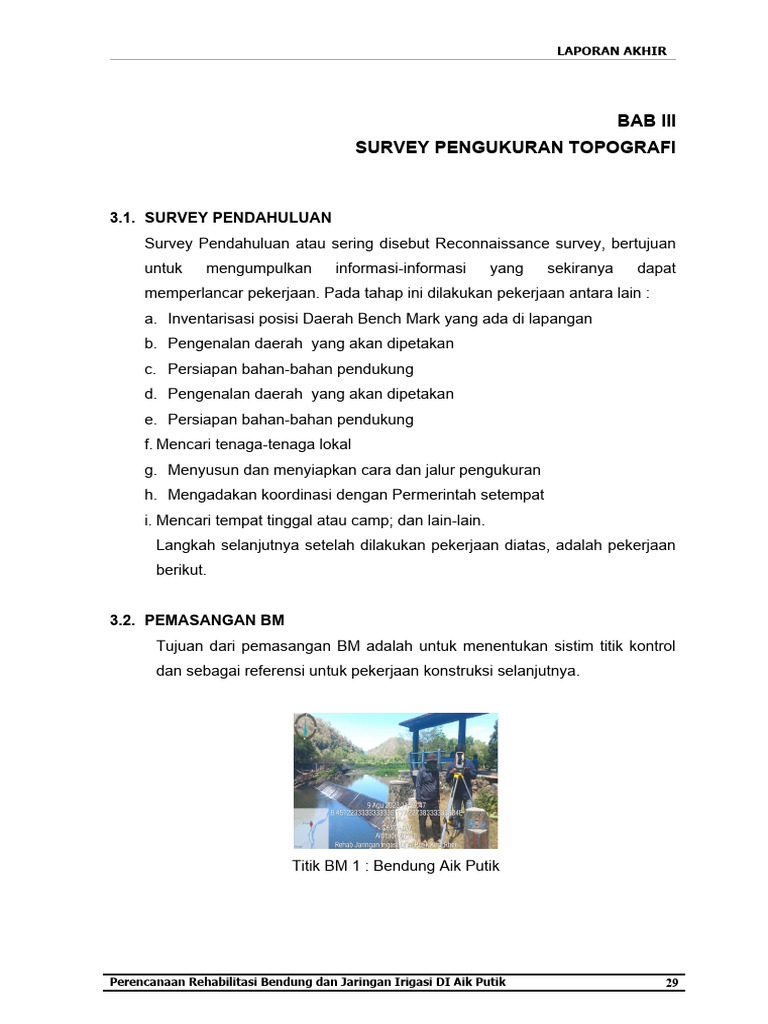 Bab 3 - Survey Topografi | PDF | Komputer | Teknologi & Rekayasa