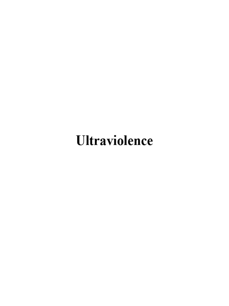 Ultraviolence | PDF