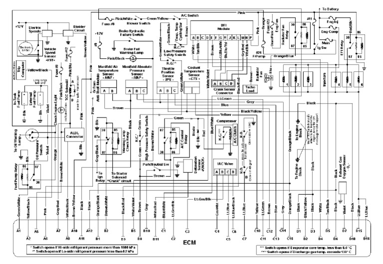 VN - V6 Wiring Diagram - B | PDF