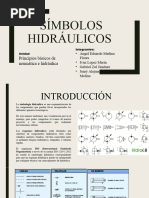 Símbolos Esquemáticos Hidráulicos Según DIN ISO 1219. | PDF | Bomba | Presión