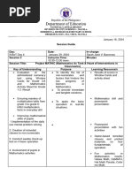 Accomplishment Report Numeracy | PDF | Mathematics | Learning